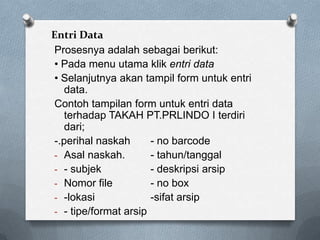 Pengolahan Dokumen PT. PELINDO I Medan | PPTX