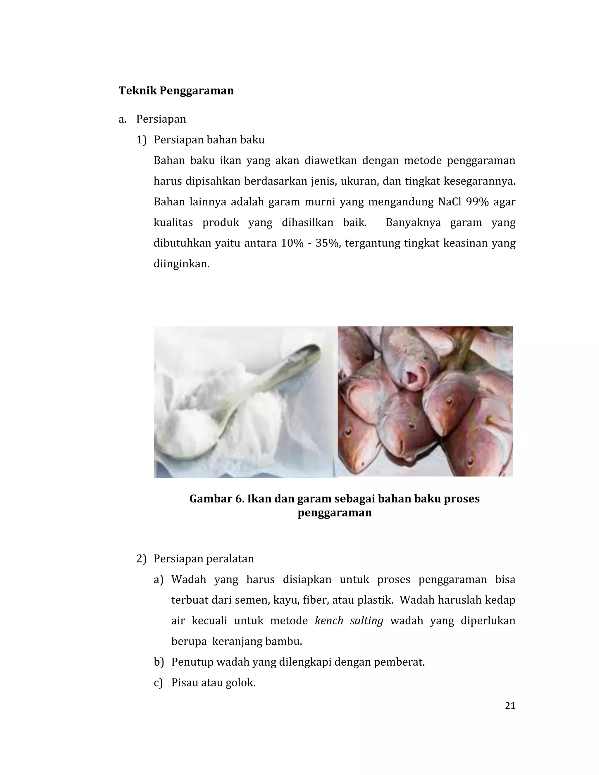 Pengolahan Hasil Perikanan Tradisional | PDF