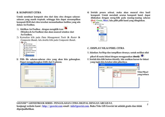 Pengolahan landsat arcgis | PPT