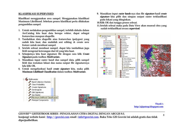 Pengolahan landsat arcgis | PPT
