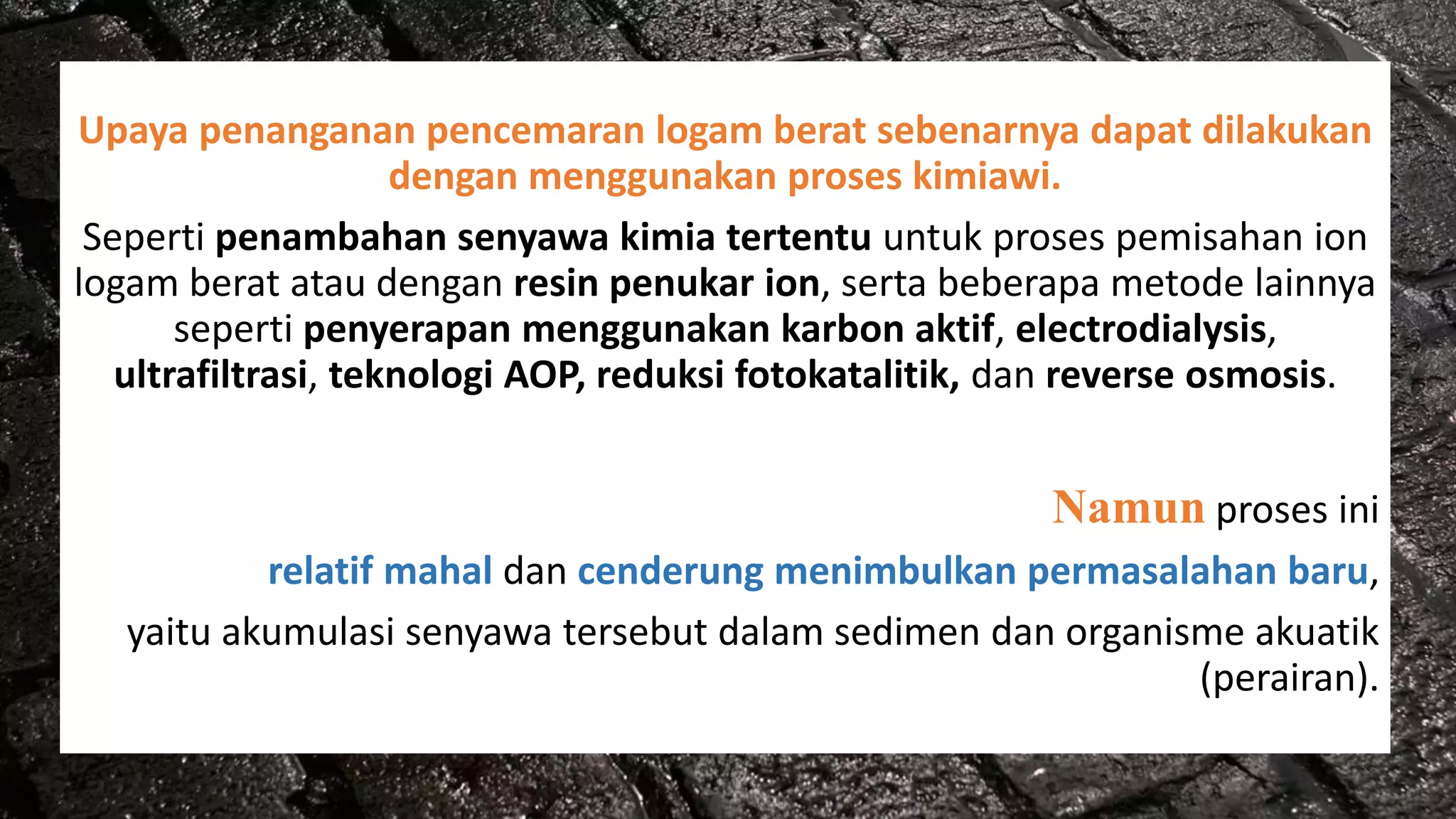 Pengolahan Logam Berat | PPTX