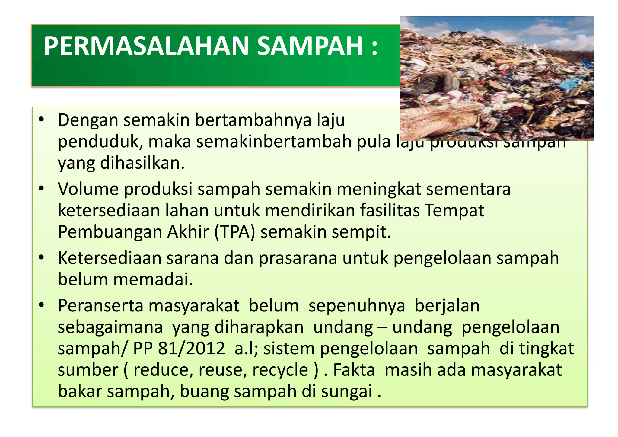 Pengolahan Sampah Dengan 3R | PDF