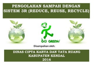 Pengolahan Sampah Dengan 3R | PDF