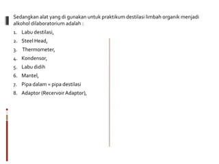 Pengolahan sampah dengan sistem destilasi (wkti) | PPT | Free download