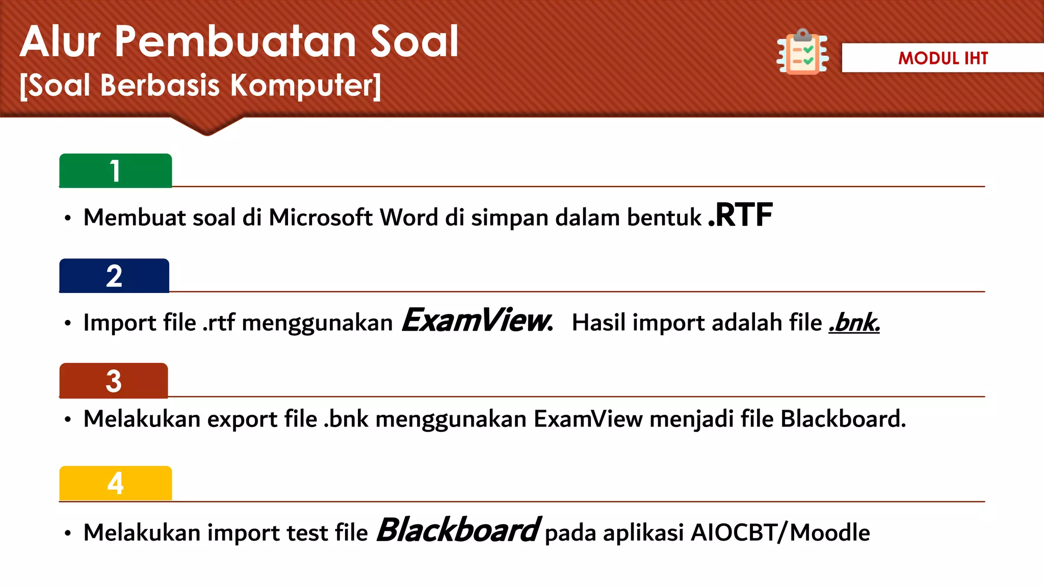 Pengolahan soal berbasis komputer online offline | PDF