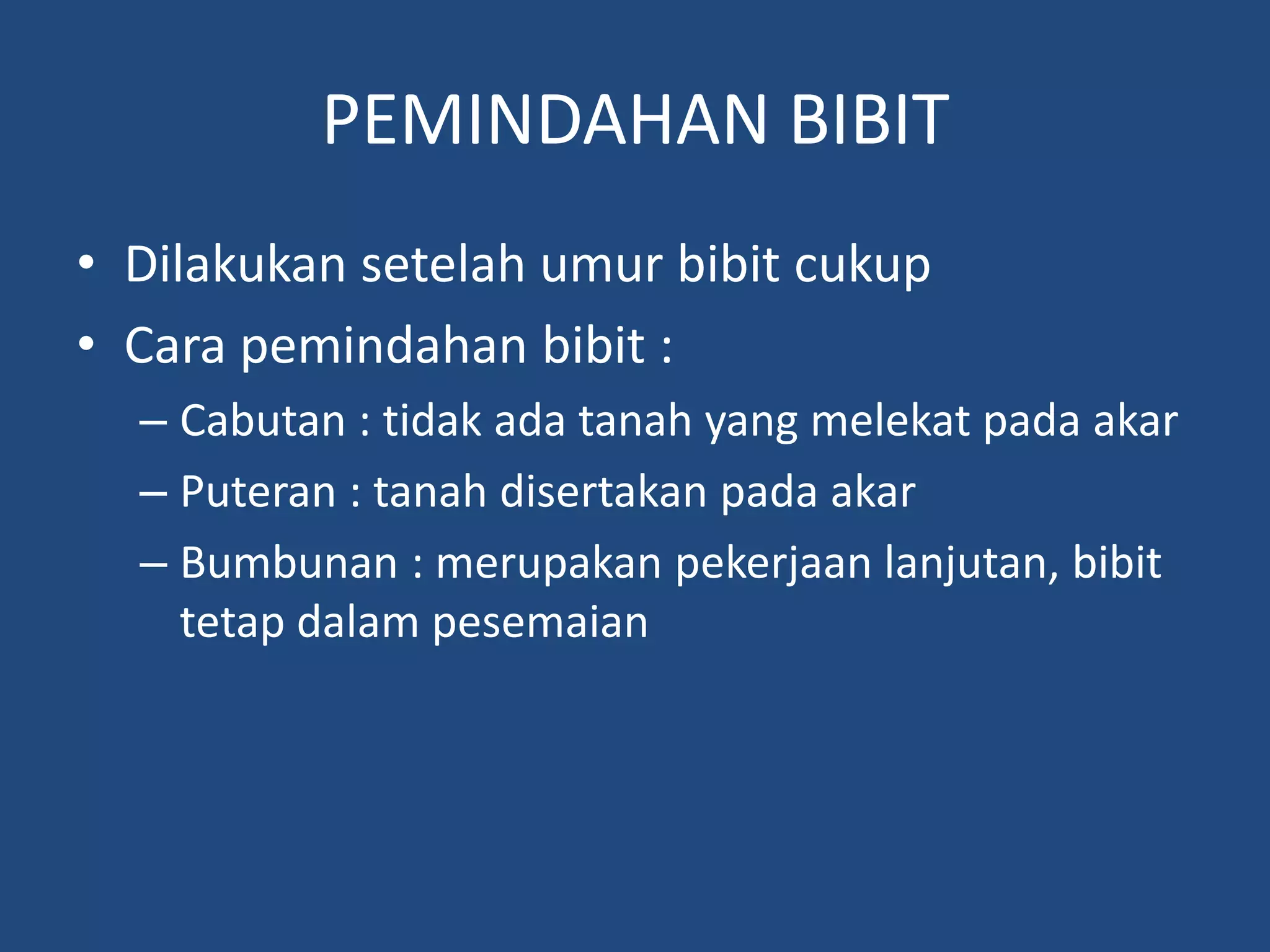 Pengolahan tanah | PPTX