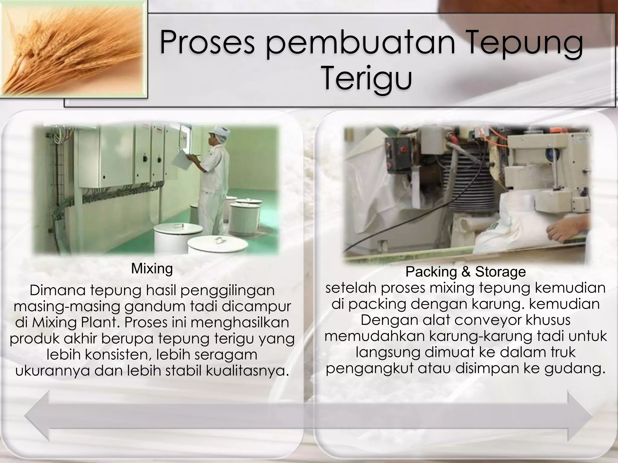 Pengolahan tepung gandum | PPTX