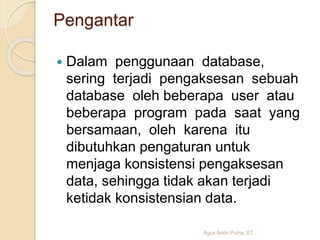 Pengolahan transaksi | PPT