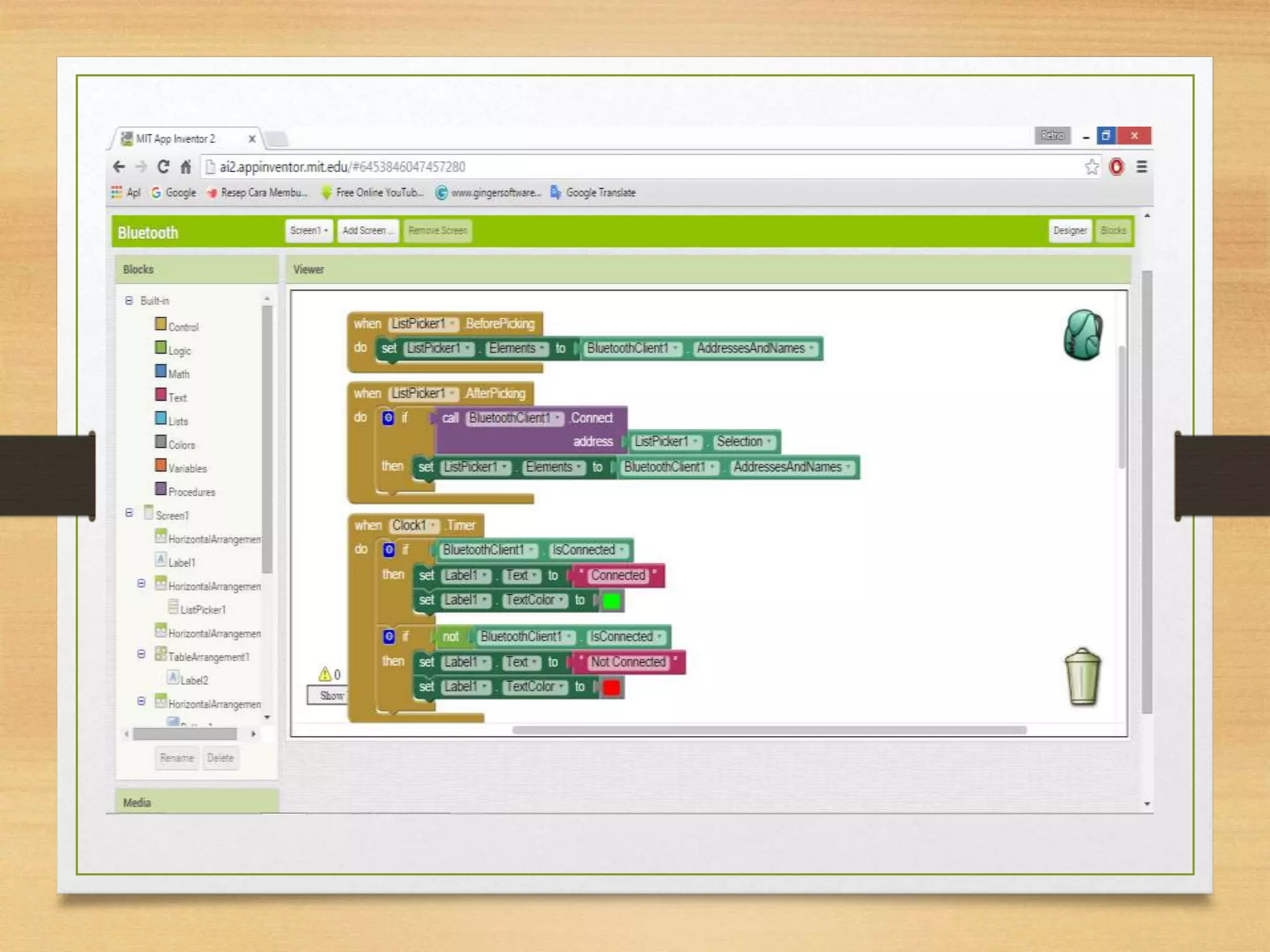 Pengontrol kecerahan lampu pijar menggunakan aplikasi android berbasis ...