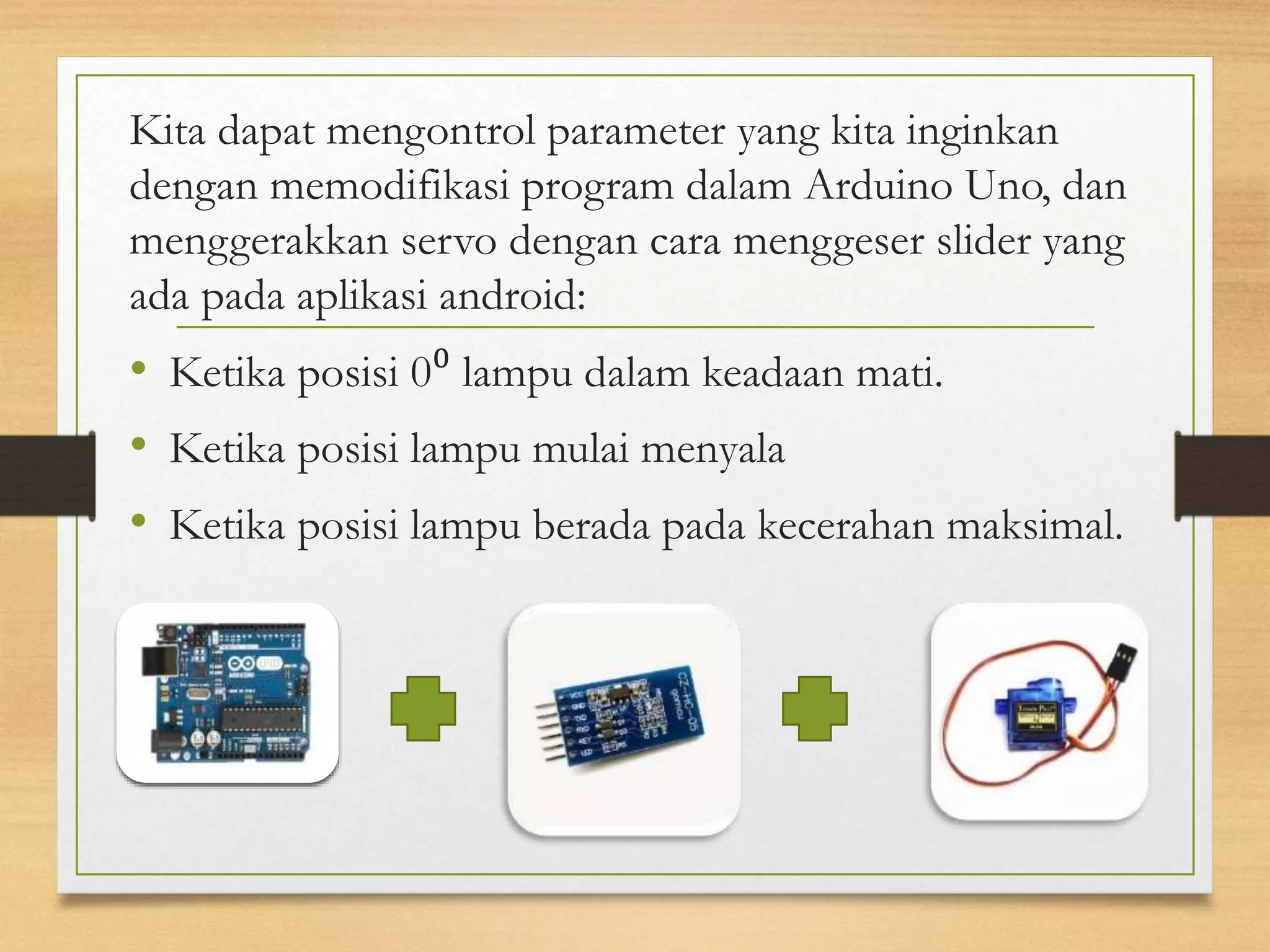 Pengontrol kecerahan lampu pijar menggunakan aplikasi android berbasis ...
