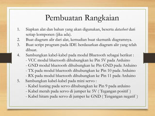 Pengontrol kecerahan lampu pijar menggunakan aplikasi android berbasis arduino uno 1 | PPT