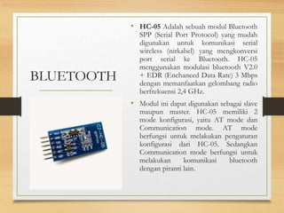 Pengontrol kecerahan lampu pijar menggunakan aplikasi android berbasis arduino uno 1 | PPT