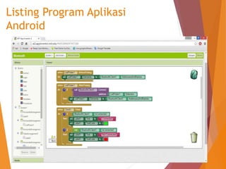 Pengontrol kecerahan lampu pijar menggunakan aplikasi android berbasis arduino uno 2 | PPT