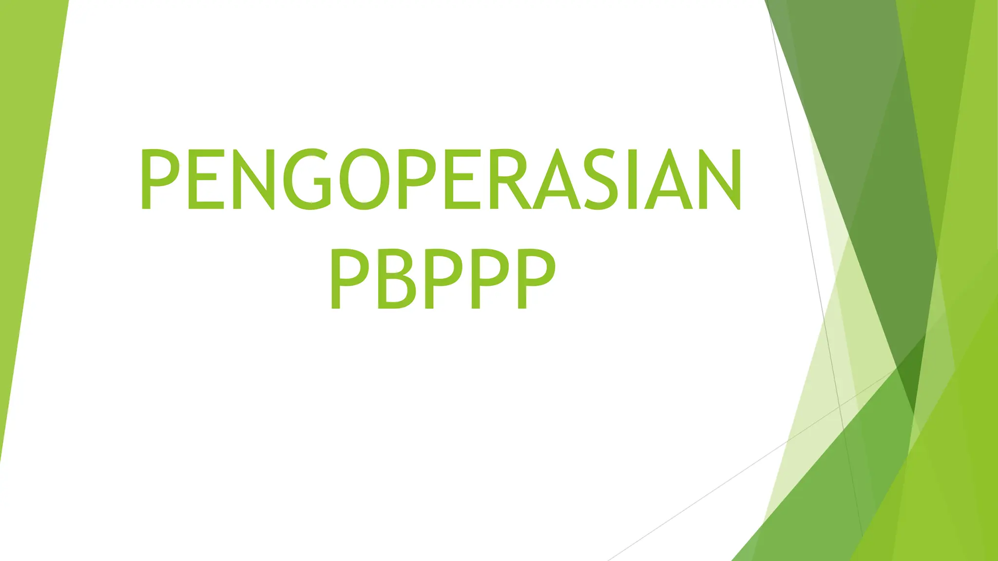 PENGOPERASIAN PENILAIAN BERSEPADU PEGAWAI PERKHIDMATAN PENDIDIKANP ...