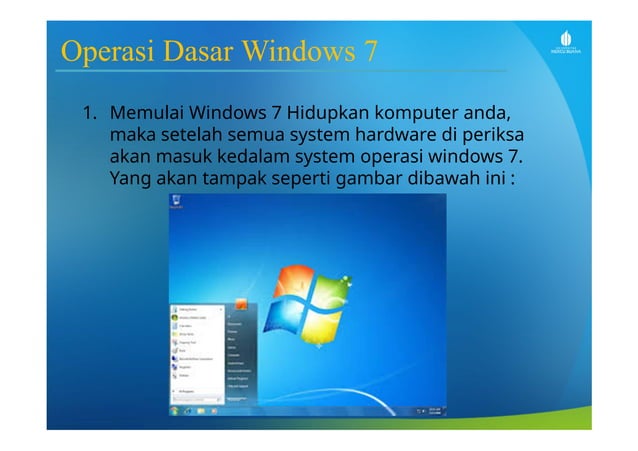 Materi tentang Pengoperasian Windows 7-1.pptx