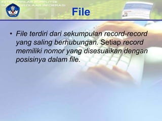 Pengorganisasian file | PPTX