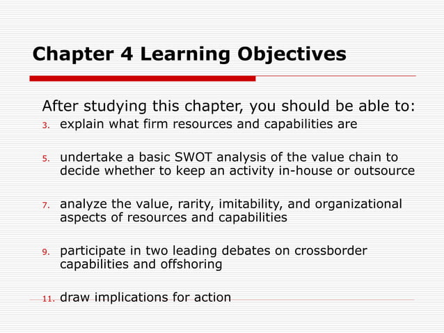 Chapter Four Powerpoint Presentation | PPT | Business | Business and ...