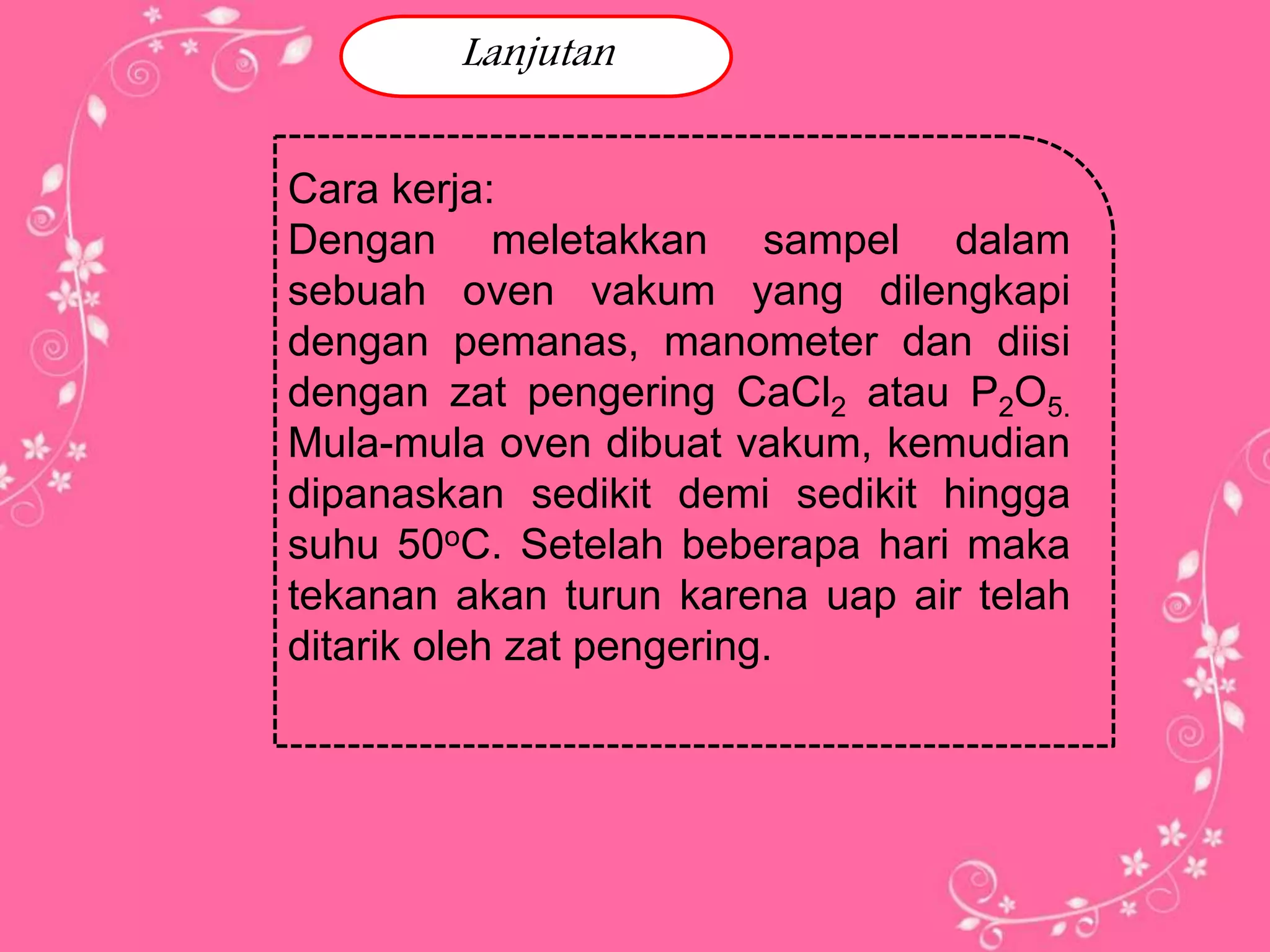 Penguapan pelarut dan pengeringan | PPTX