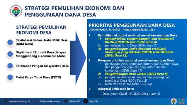 PENGUATAN DAN REGULASI BARU BUMDESA | PPTX