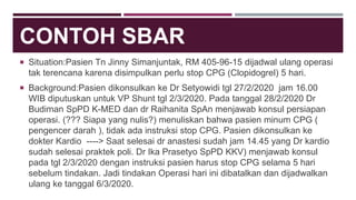 PENGUATAN IMPLEMENTASI KOMUNIKASI EFEKTIF DENGAN TEKNIK SBAR_ayu.pptx