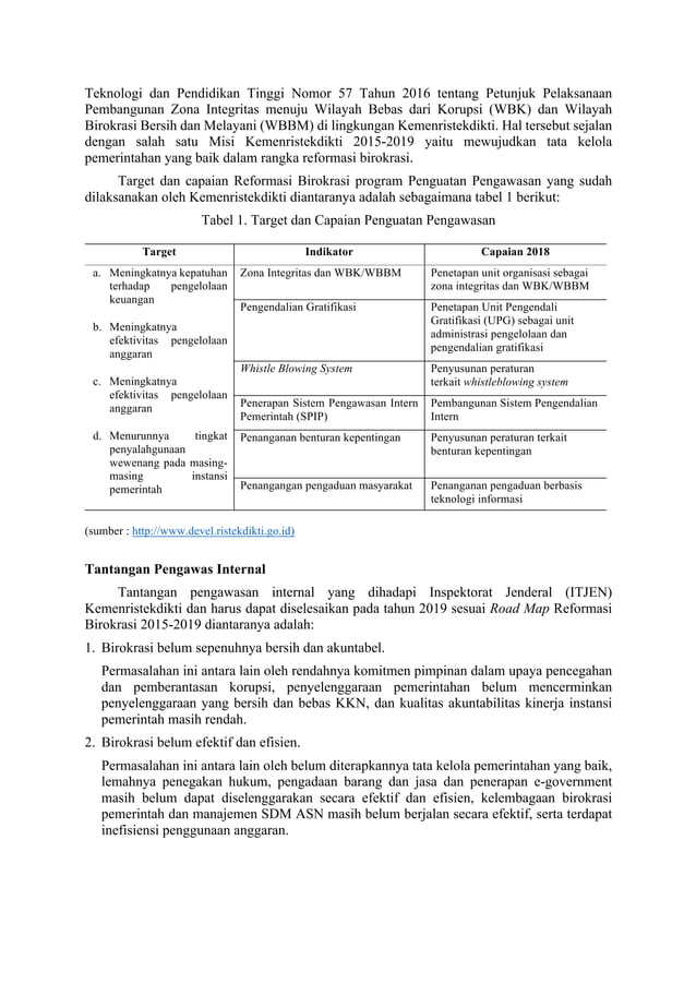 Penguatan pengawasan internal | PDF