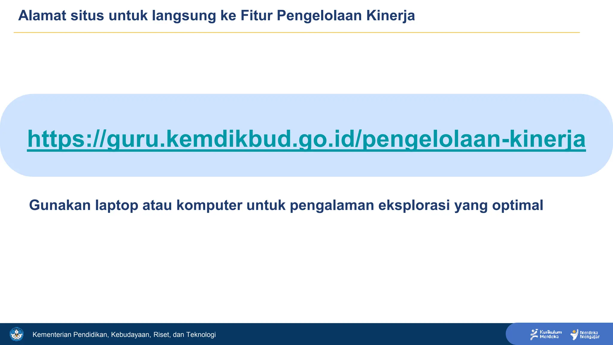 Penguatan Transformasi Pembelajaran Melalui Pengelolaan Kinerja ...