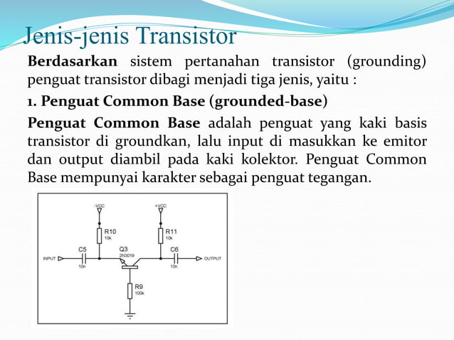 Penguat transistor | PPT