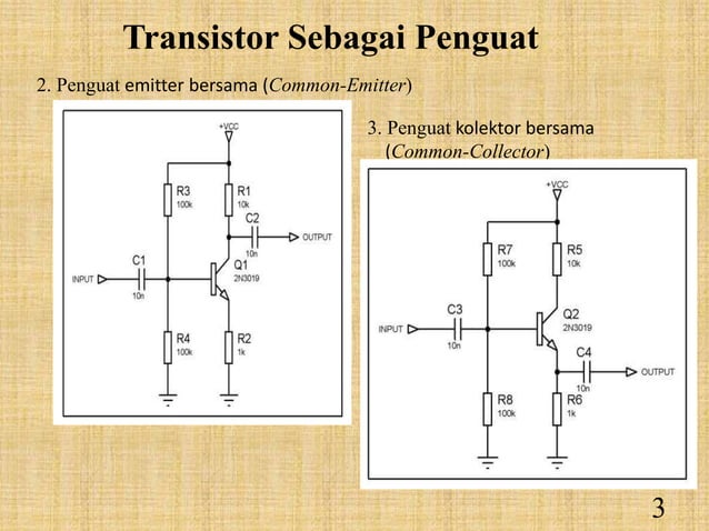 Penguat transistor | PPTX