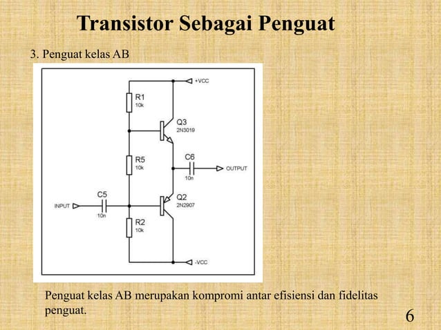 Penguat transistor | PPTX