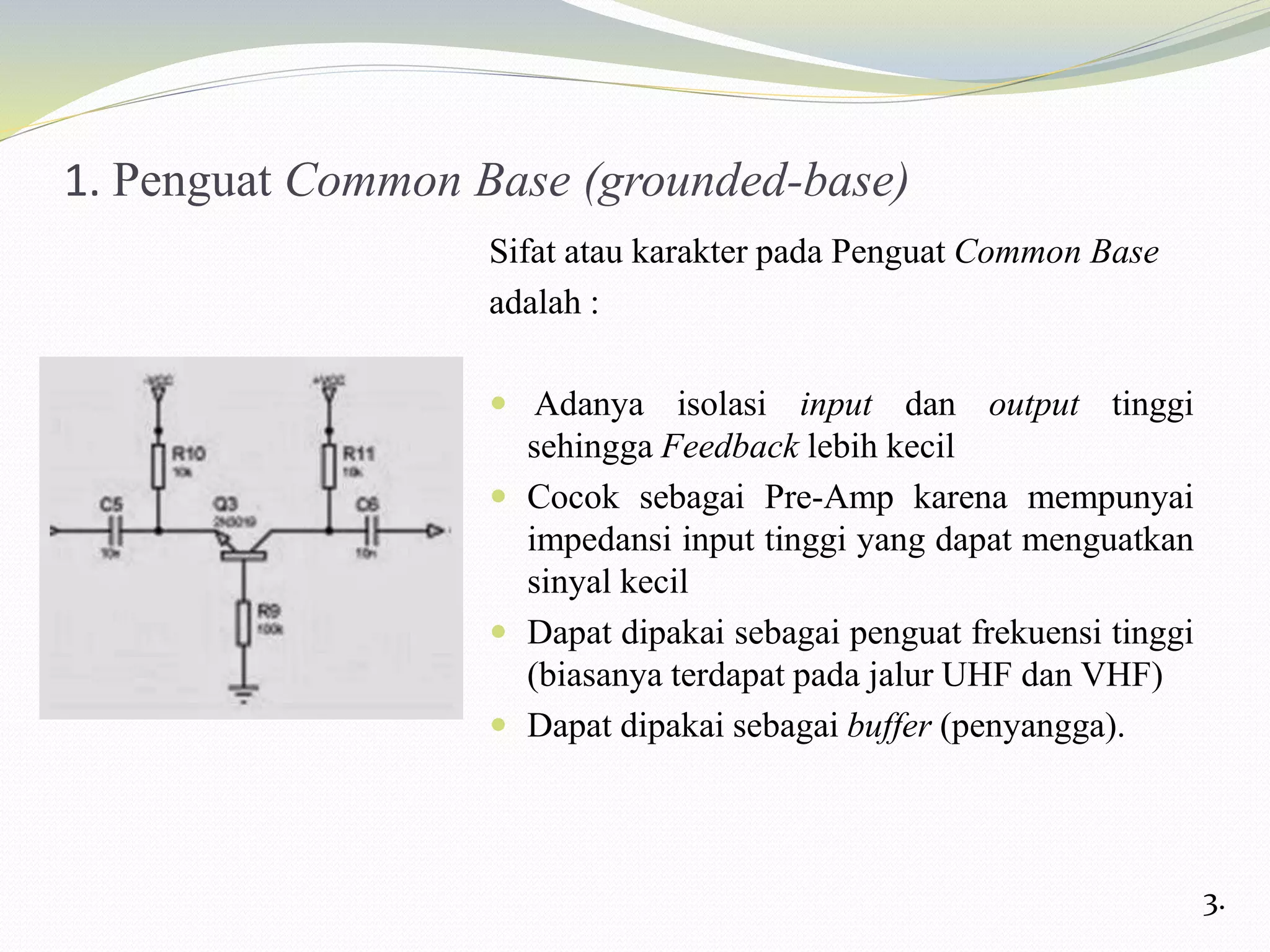 Penguat transistor | PPTX