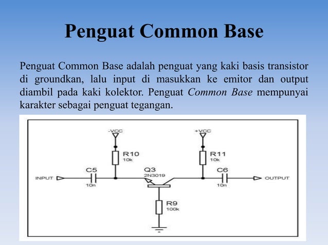 Penguat transistor | PPT