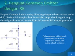 Penguat transistor | PPT