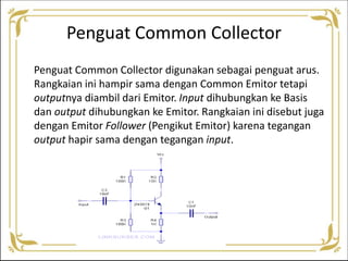 Penguat transistor | PPTX