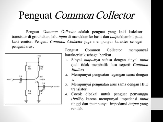 Penguat transistor | PPT