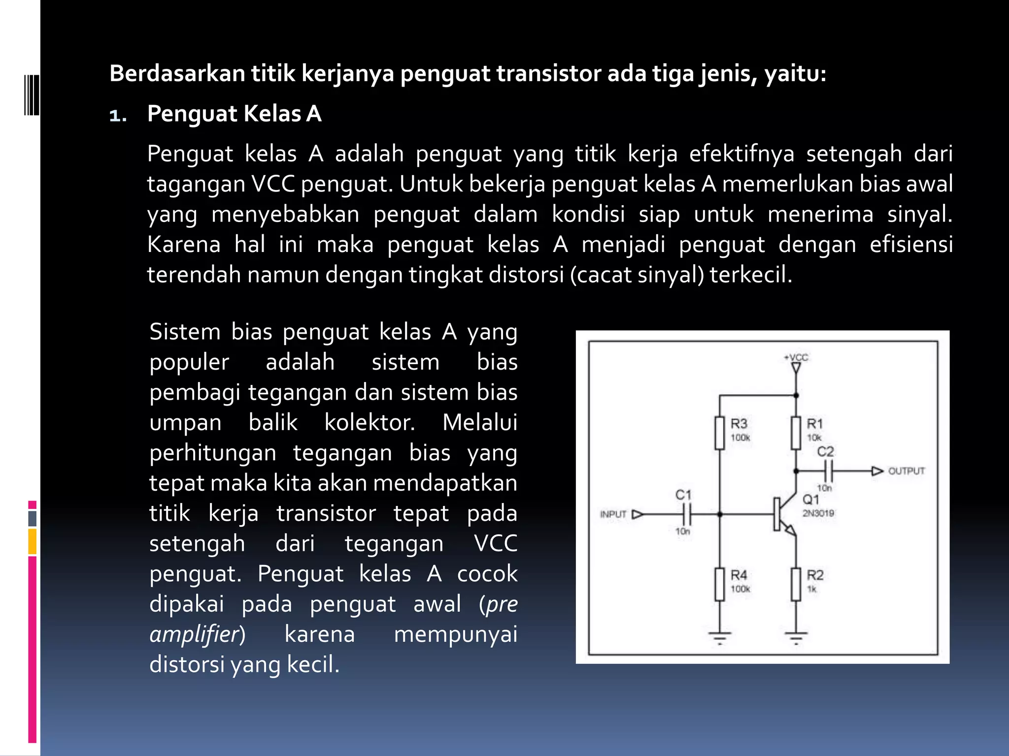 Penguat transistor | PPTX