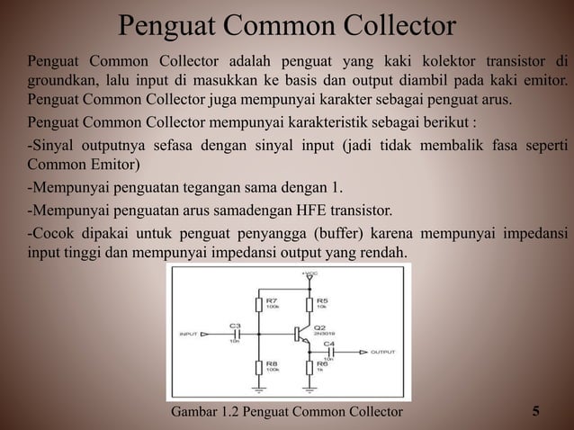 Penguat transistor | PPTX