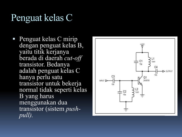 Penguat transistor | PPTX
