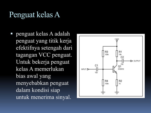 Penguat transistor | PPTX