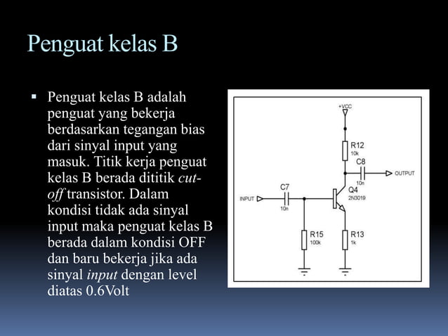 Penguat transistor | PPTX