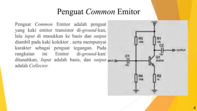 Penguat transistor1 | PPTX