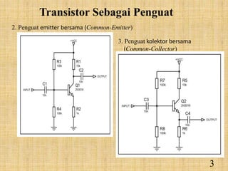 Penguat Transistor | PPTX
