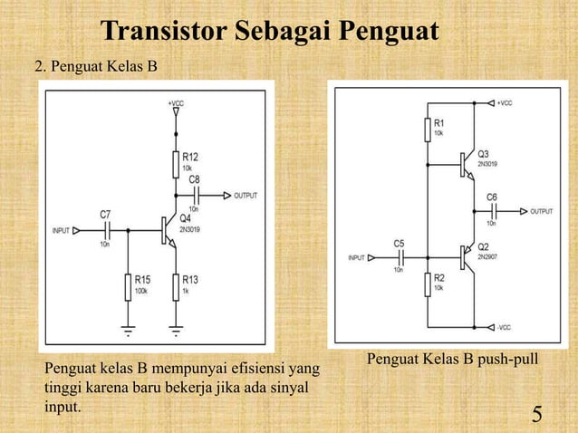 Penguat Transistor | PPT