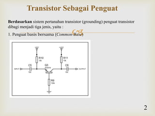 Penguat Transistor | PPT