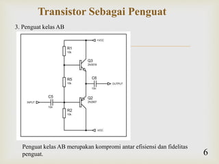 Penguat Transistor | PPT