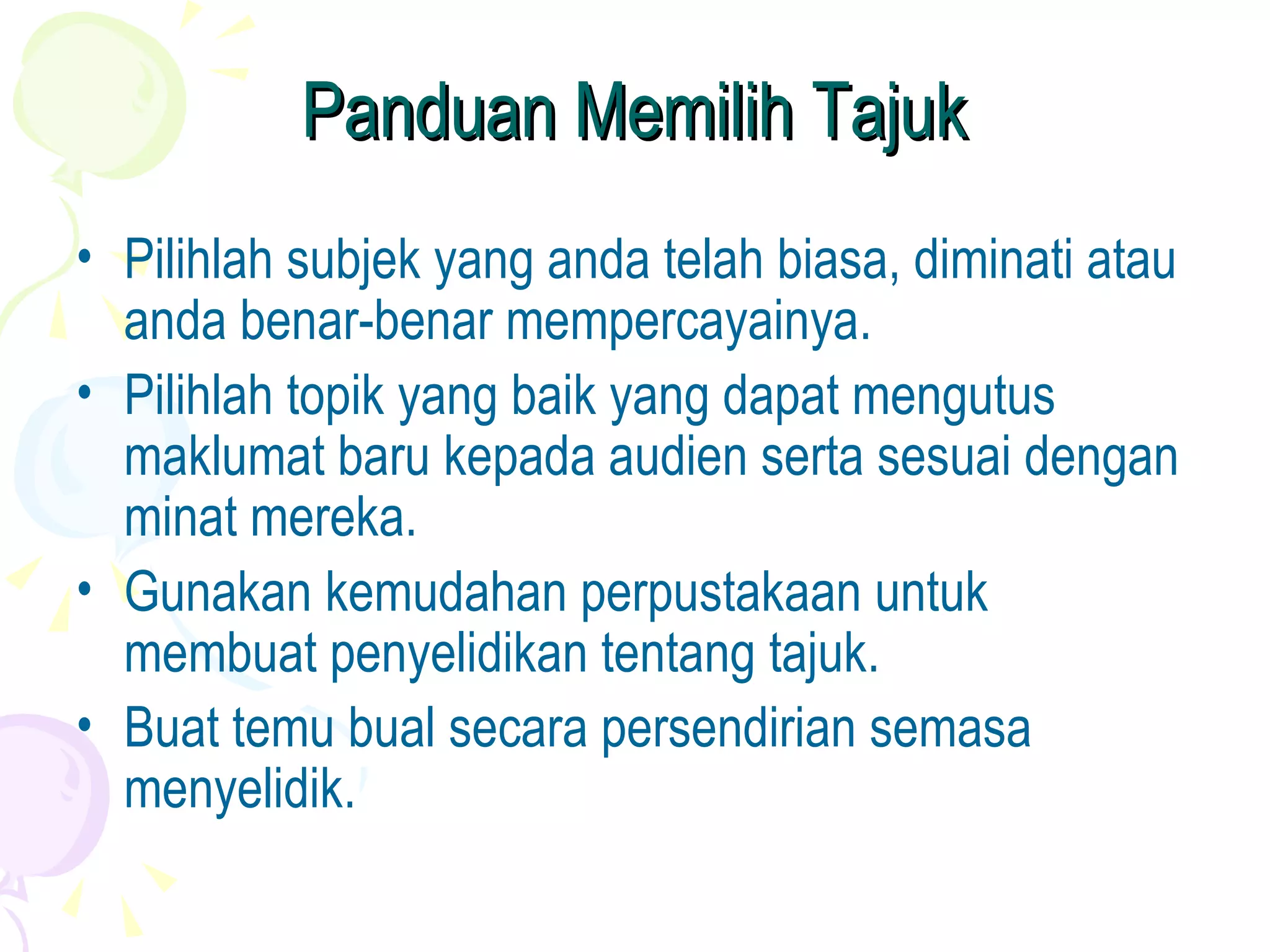 Pengucapan awam | PPT