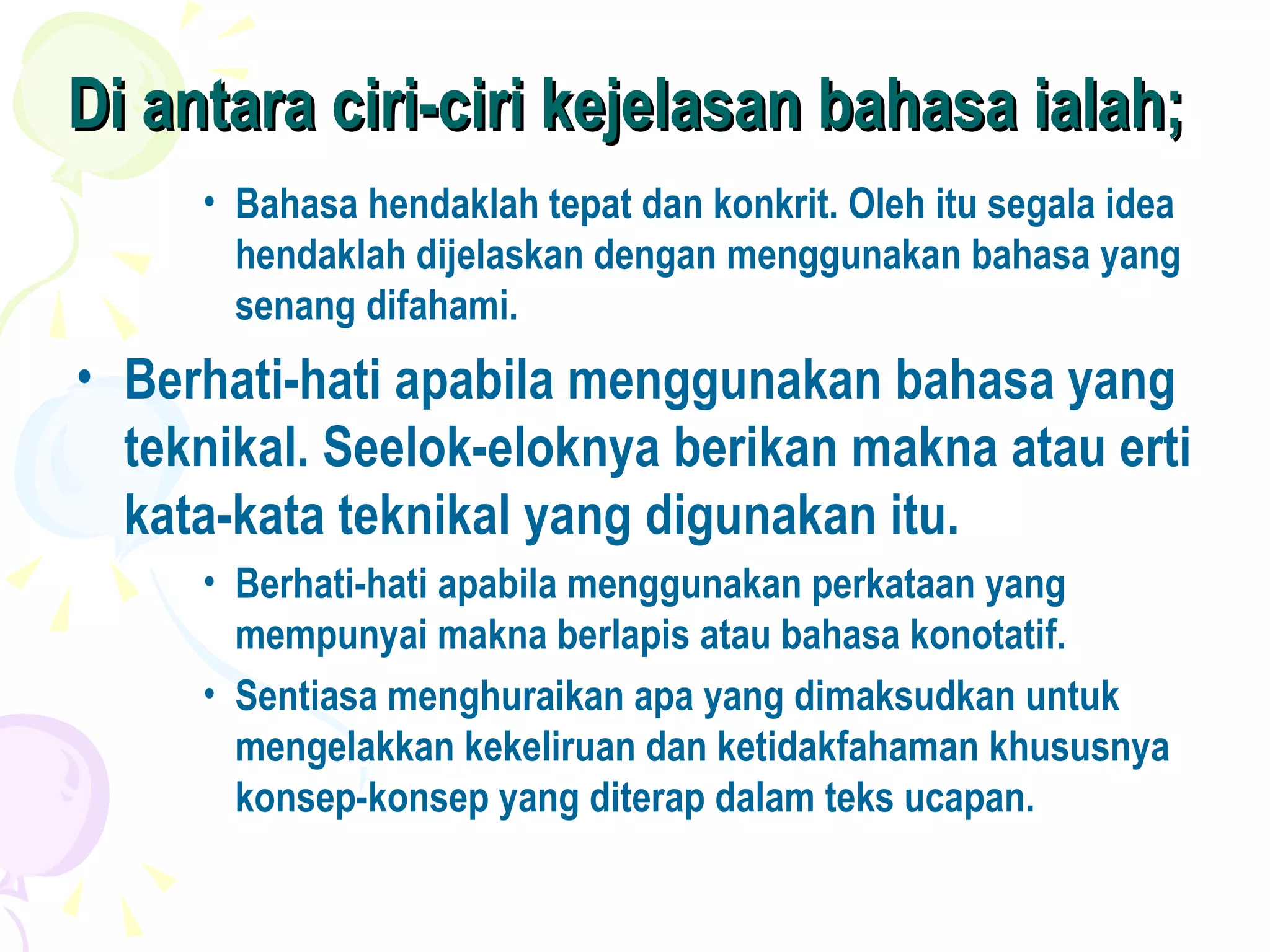 Pengucapan awam | PPT