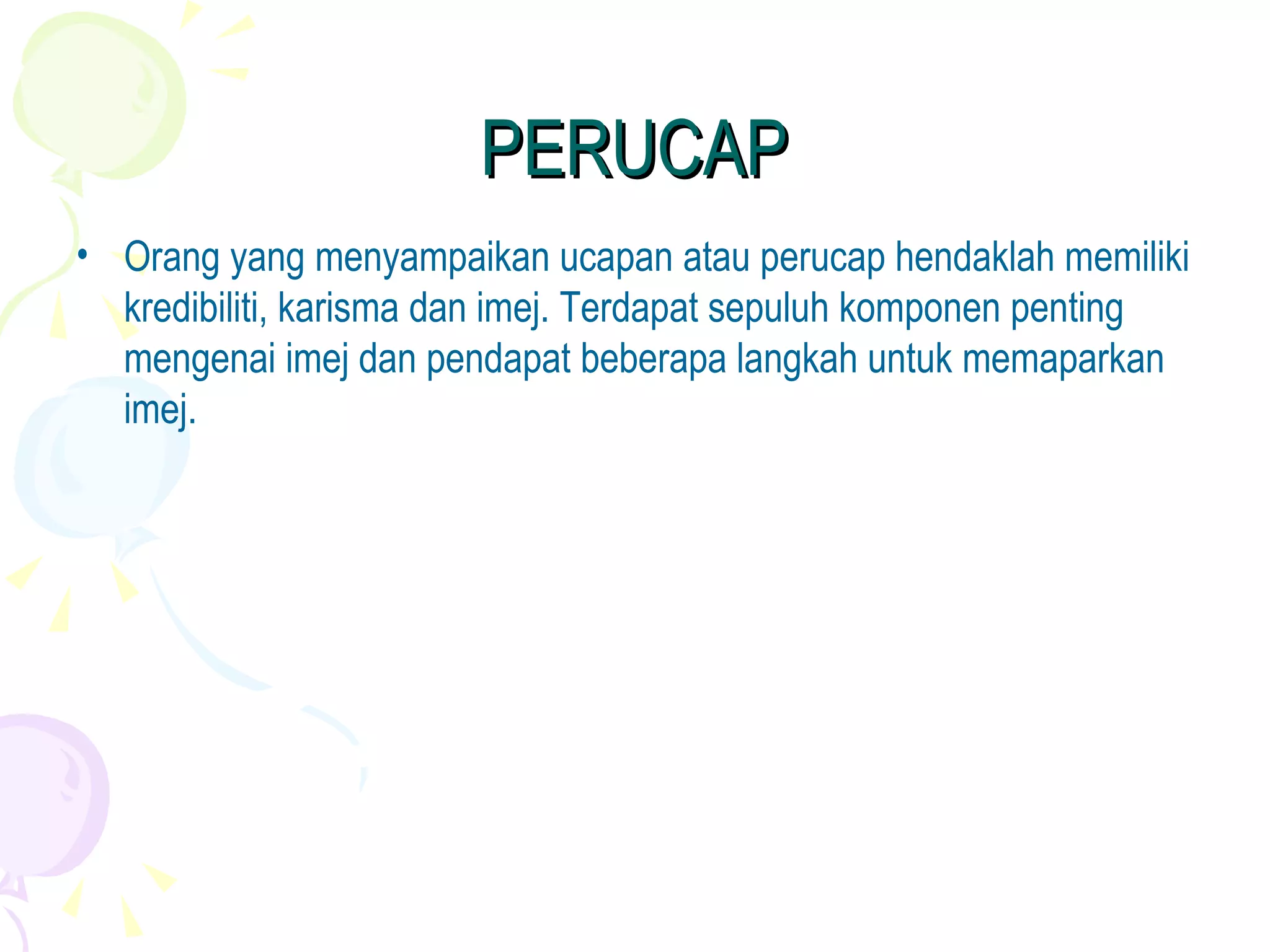 Pengucapan awam | PPT