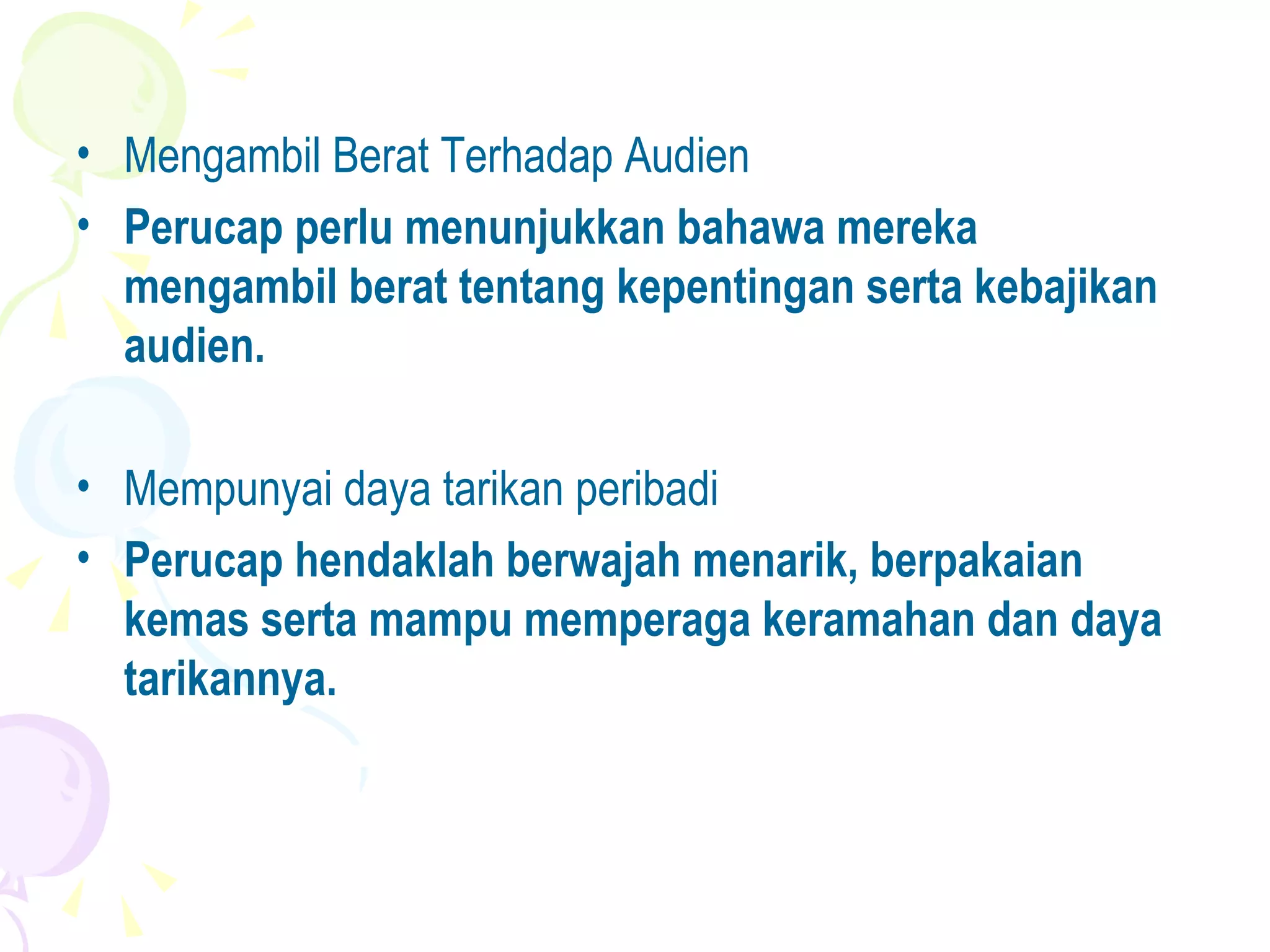 Pengucapan awam | PPT