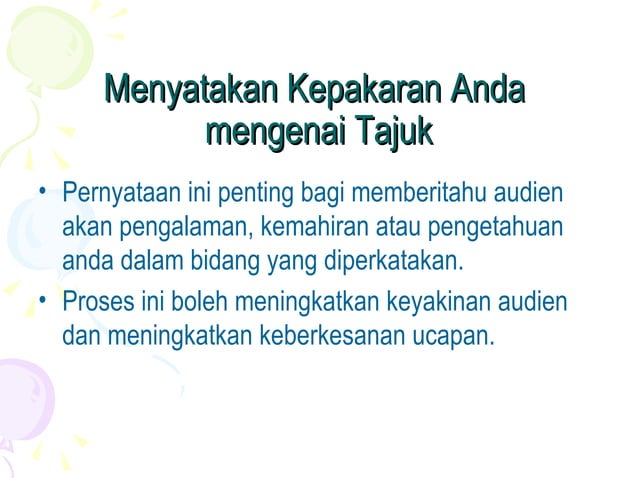 Pengucapan awam | PPT