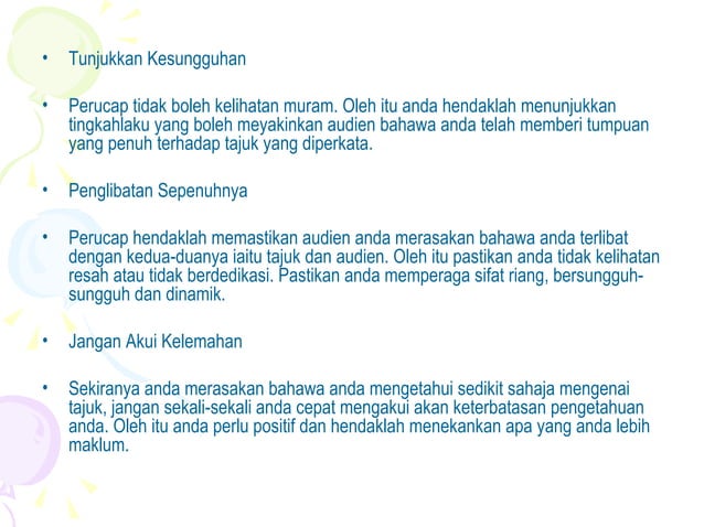 Pengucapan awam | PPT